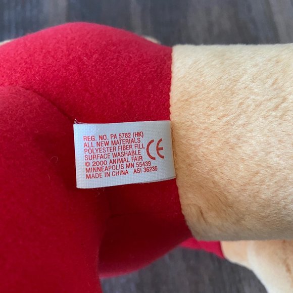 Animal Fair | Toys | Vintage Animal Fair Kangaroo Plush Dannon Water ...